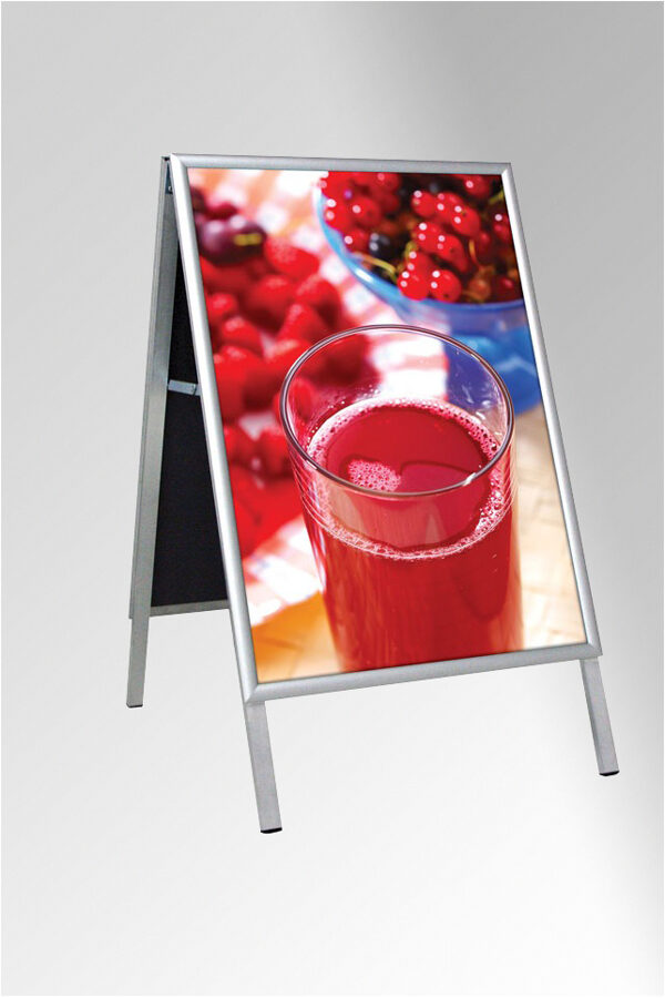 A-stends (sudraba) - Informācijas stendi - Reklāmas stendi ar druku un ...